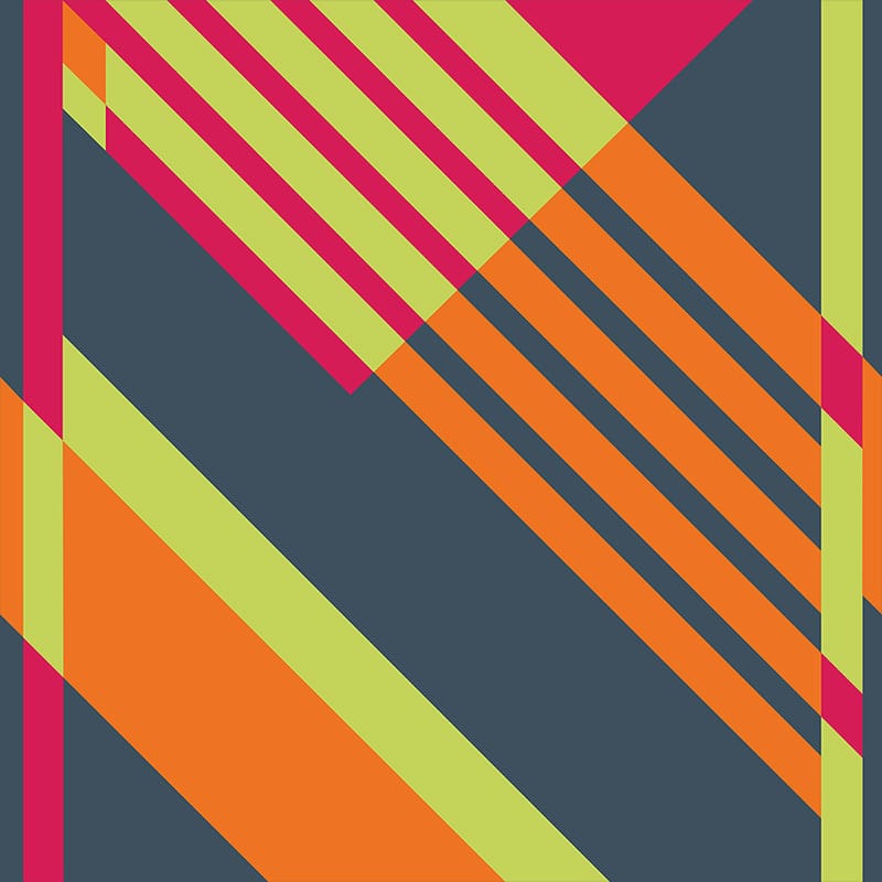 Cyclic, vivid contrasts wallpaper - Ambientha