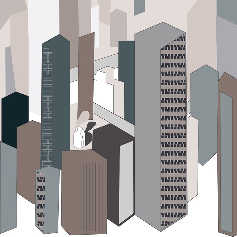Metropolis Underground, design wallpaper - Ambientha