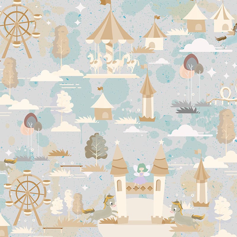 Fairyland Magic, bedroom wallpaper - Ambientha